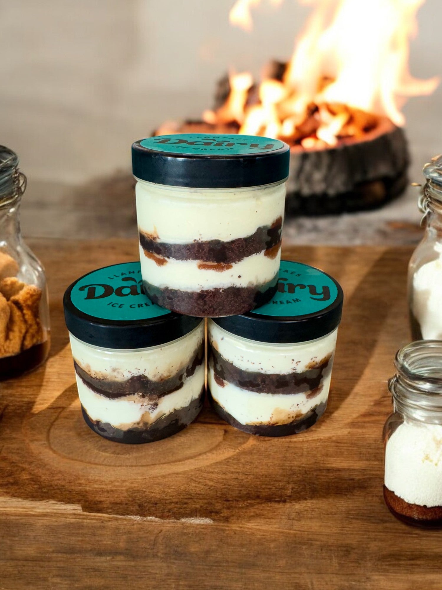 Tiramisu Jars | Llanfaes Dairy Ice Cream