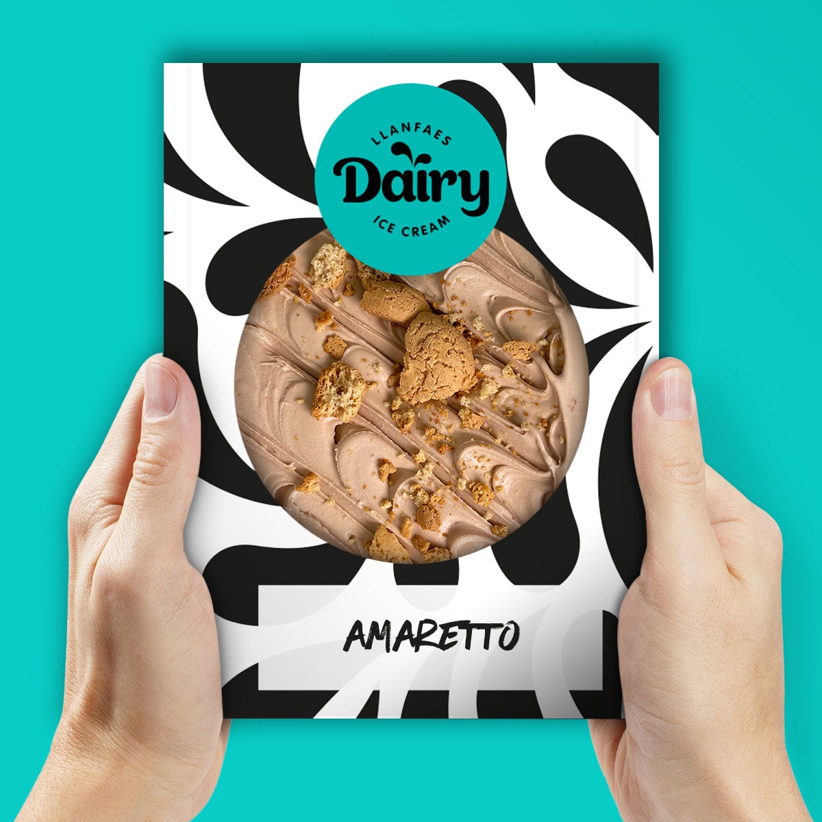 Amaretto - 1lt | Llanfaes Dairy Ice Cream