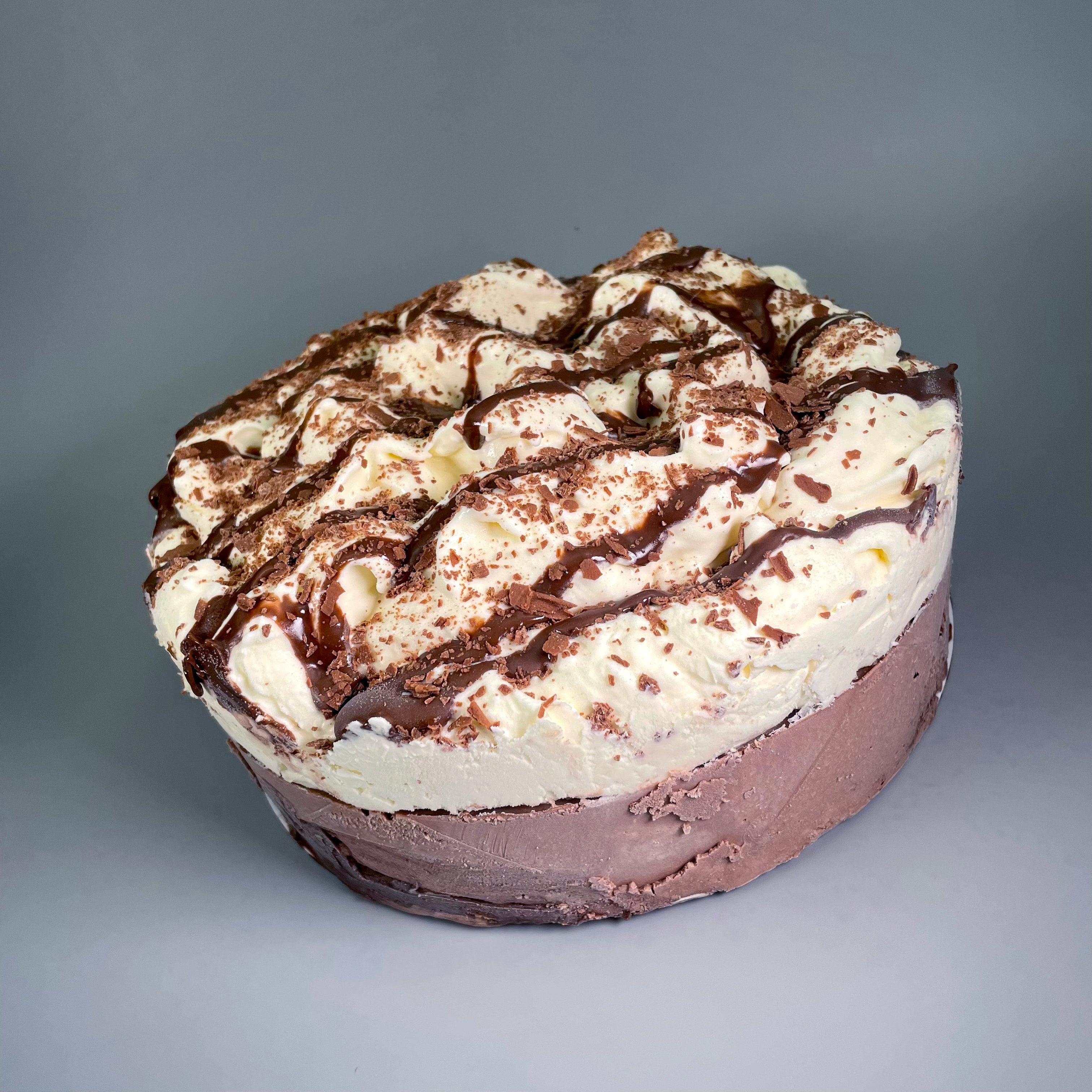 Milk & White Chocolate Ice Cream Cake | Llanfaes Dairy Ice Cream