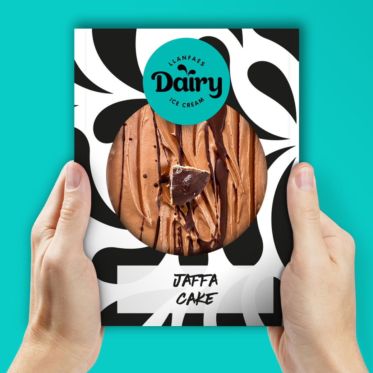 Jaffa Cake - 1lt | Llanfaes Dairy Ice Cream