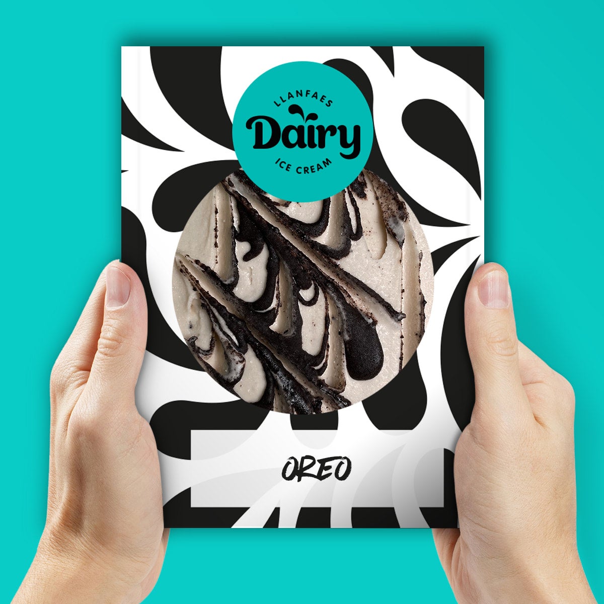 Oreo - 1lt | Llanfaes Dairy Ice Cream