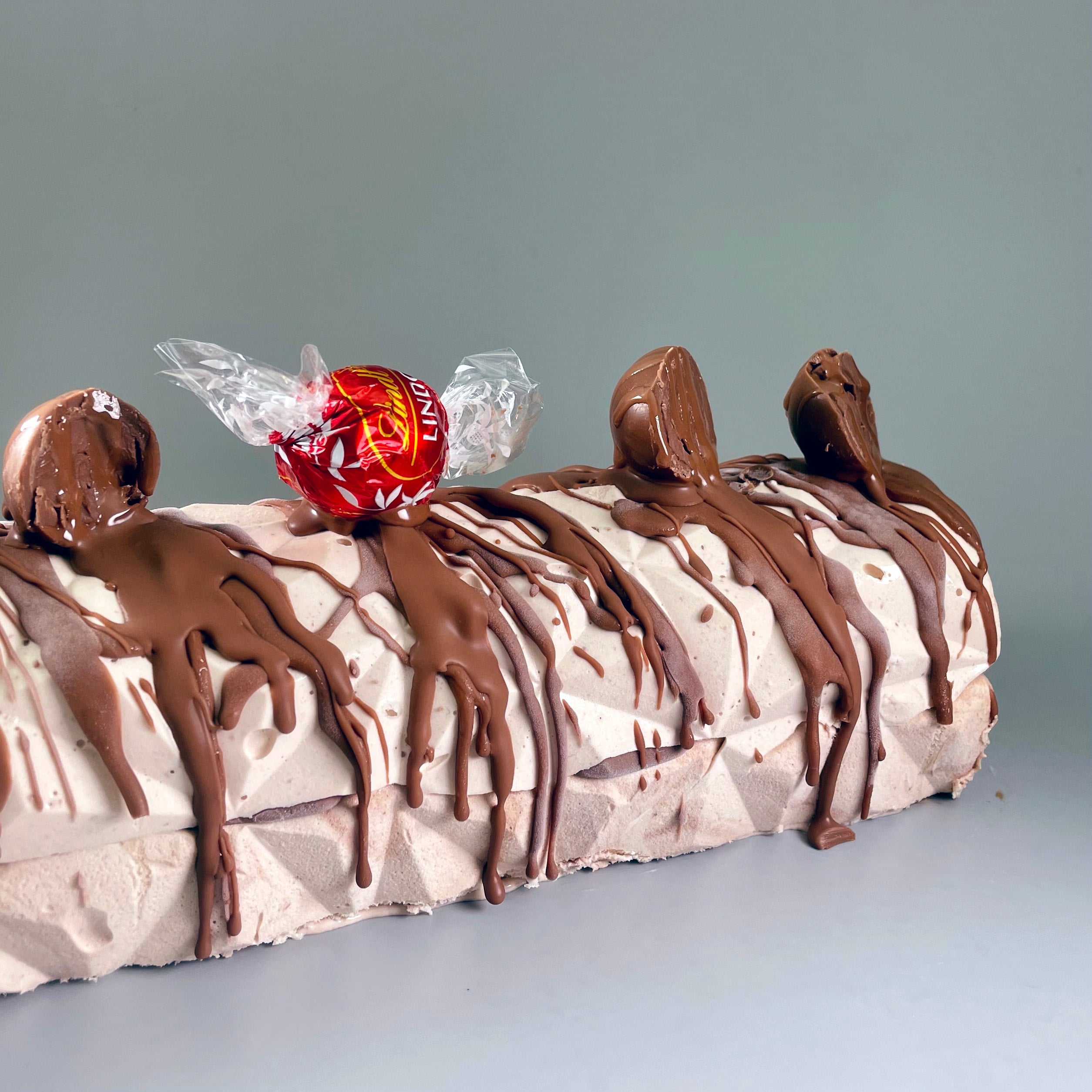 Lindor Ice Cream Log | Llanfaes Dairy Ice Cream
